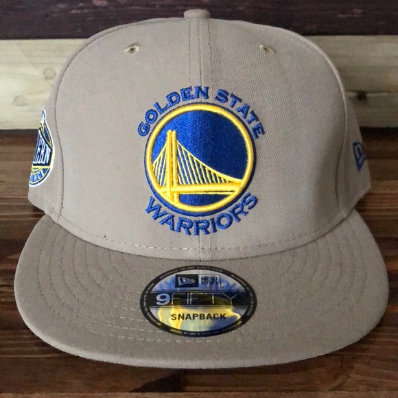 New Era | Accessories | Golden State Warriors Tan Top 9fifty Snapback ...